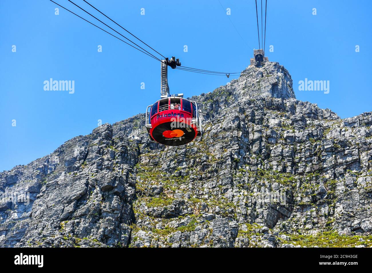 Table Mountain Cable Car, Cape Town, Western Cape, South Africa Stock ...
