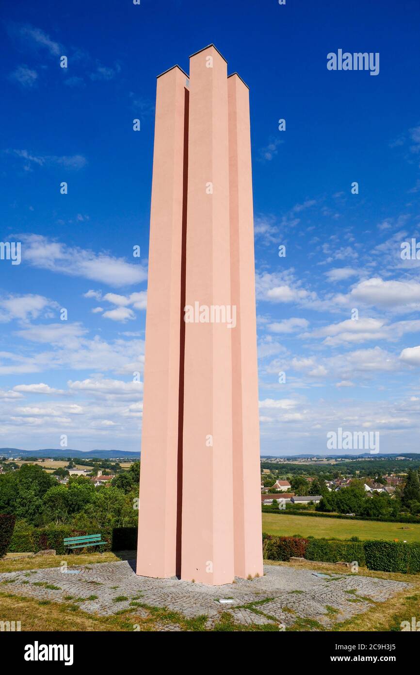 Monument to the victims of the Emeraude plane crash (January 14th 1934 ...