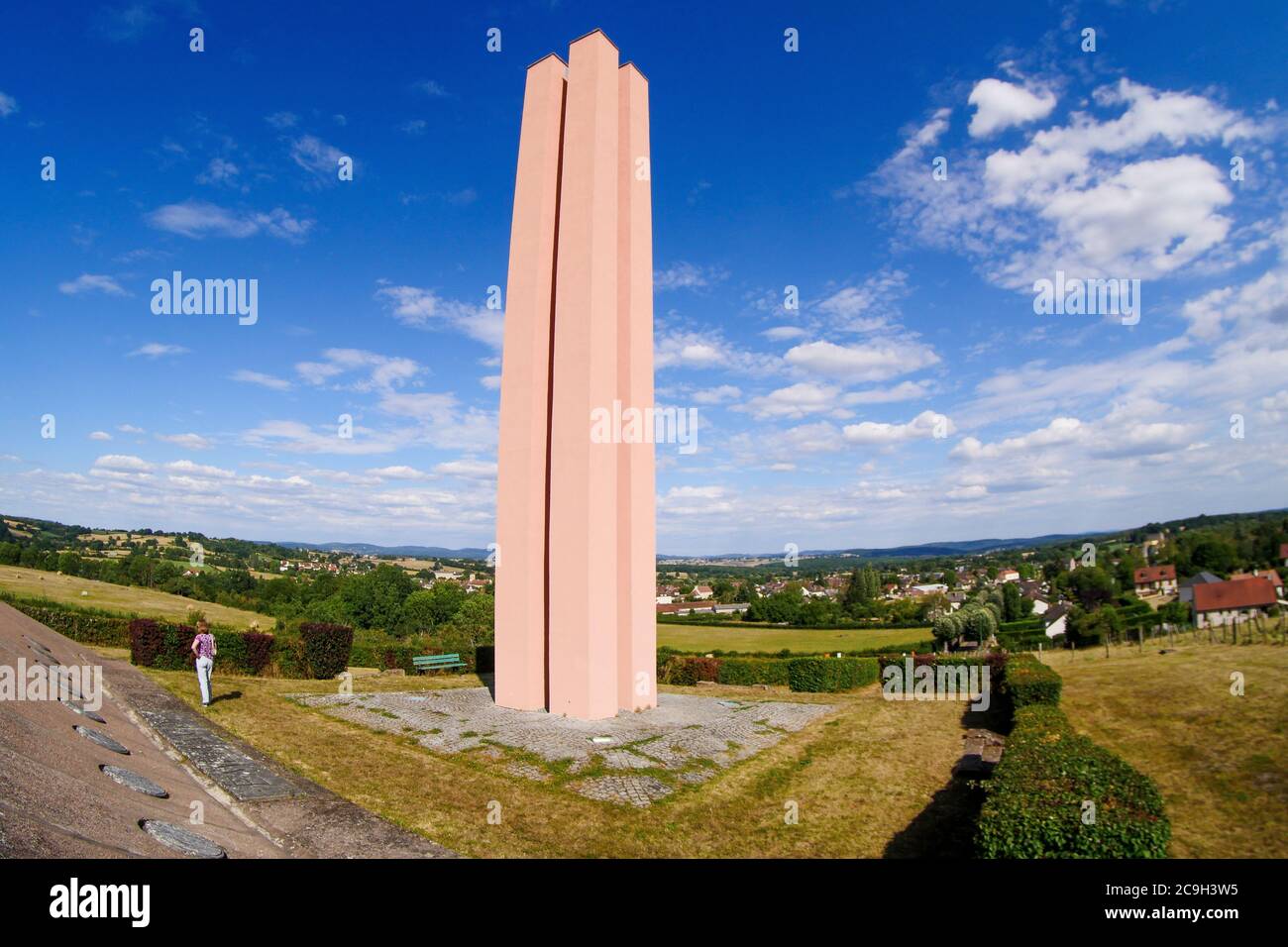 Monument to the victims of the Emeraude plane crash (January 14th 1934 ...