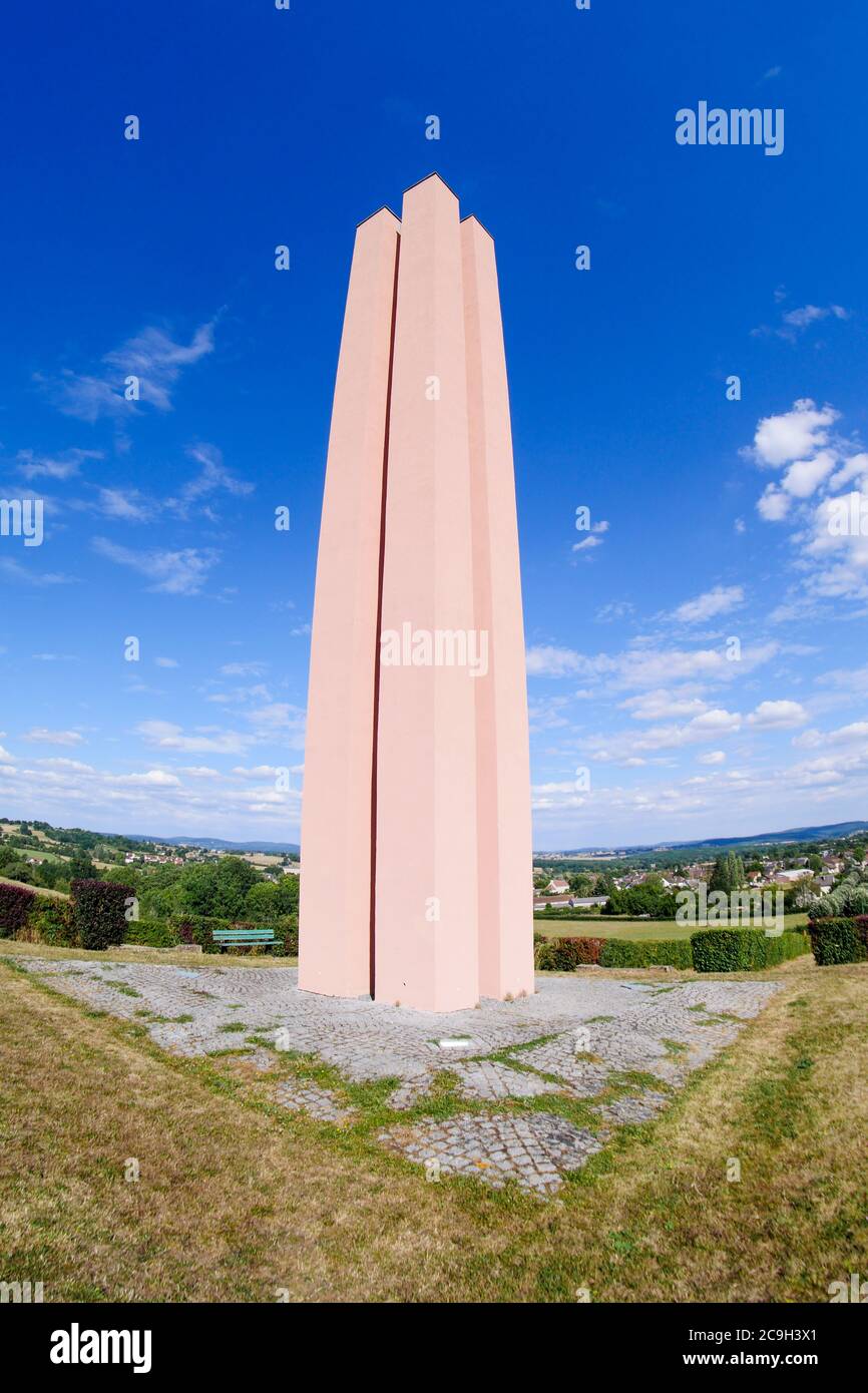 Monument to the victims of the Emeraude plane crash (January 14th 1934 ...