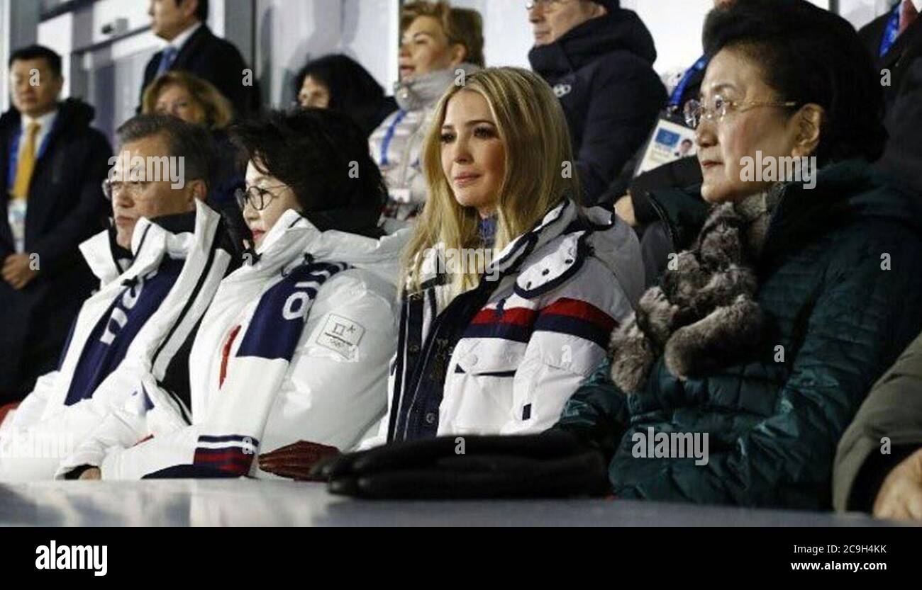 Ivanka Trump at the 2018 Winter Olympics 2 Stock Photo - Alamy
