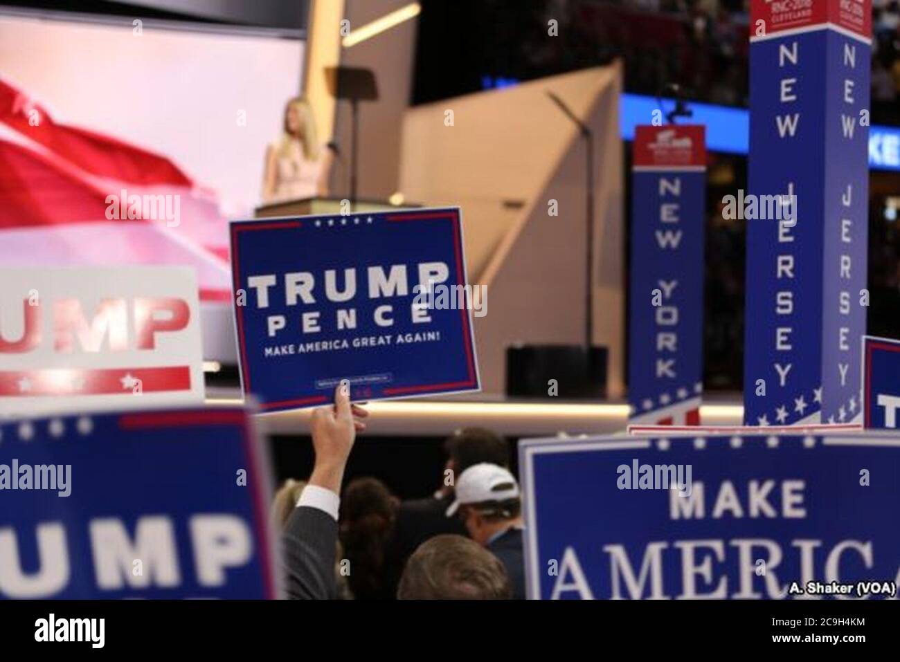 Ivanka Trump 2016 RNC speech (2 Stock Photo - Alamy