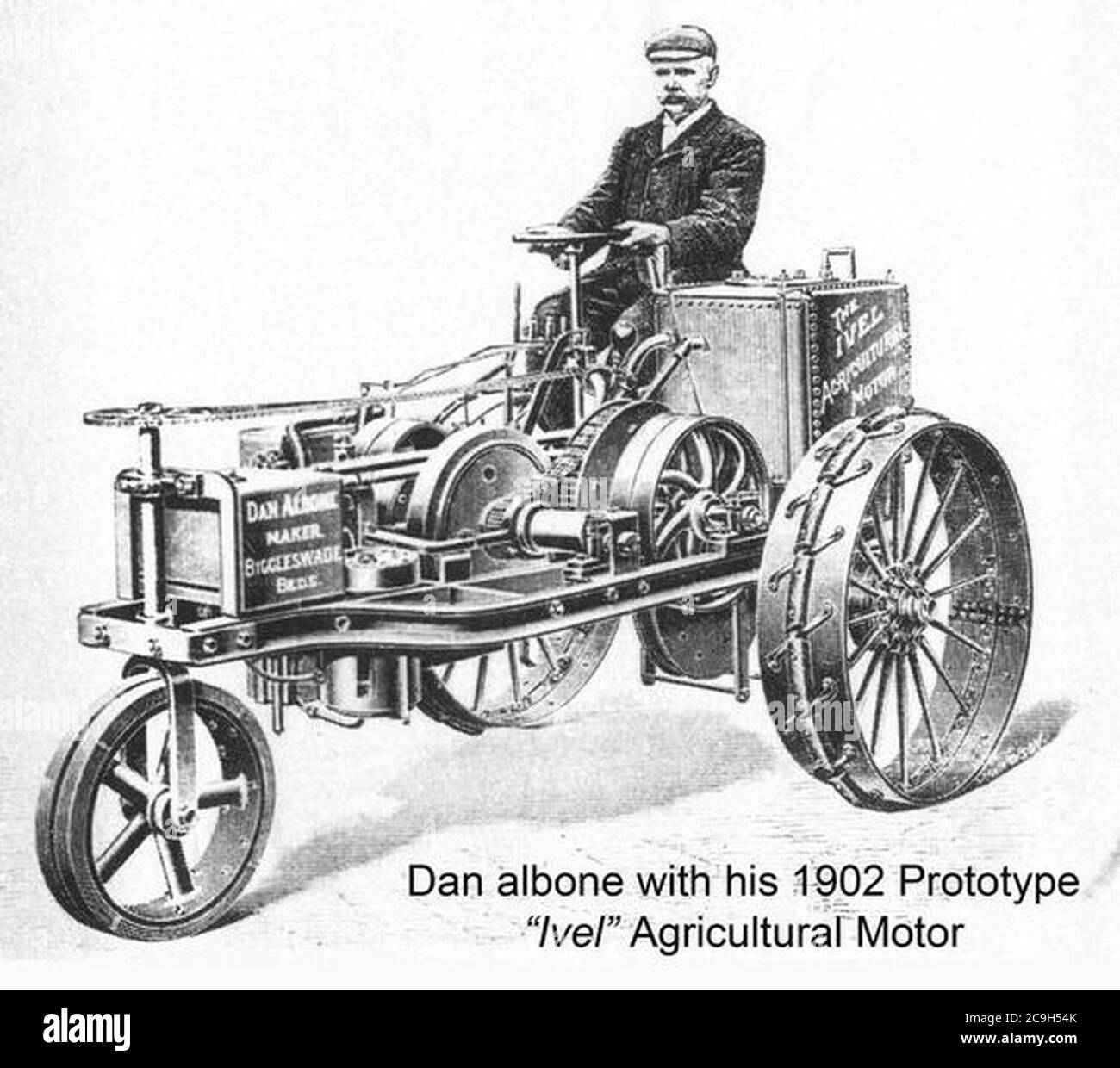 Ivel Tractor 1902 Stock Photo - Alamy