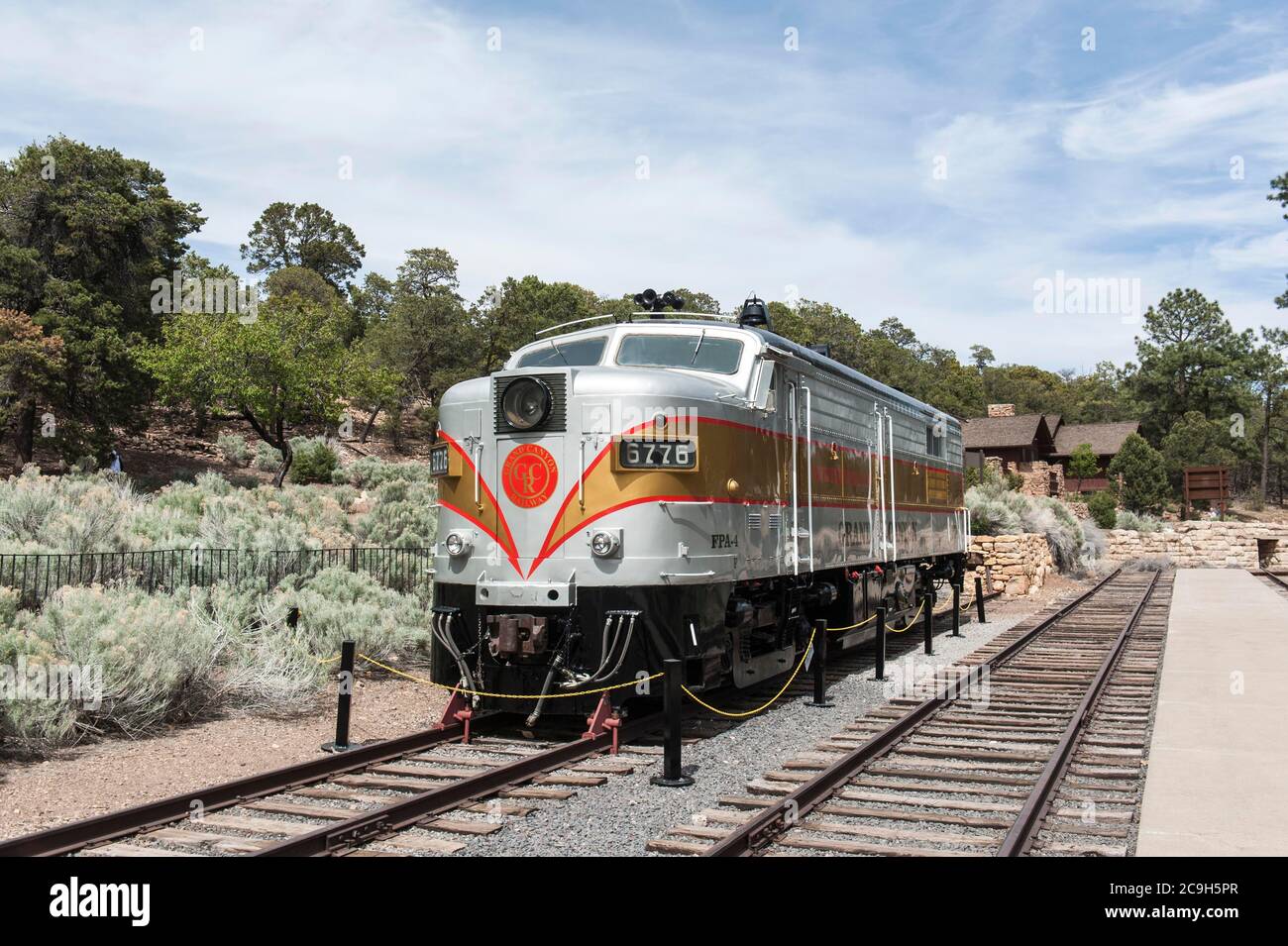 Alco fpa 4 of the grand canyon railway hi-res stock photography and ...