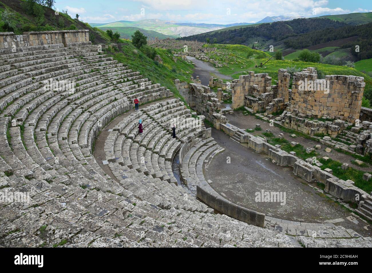 Best preserved roman ruins hi-res stock photography and images - Alamy