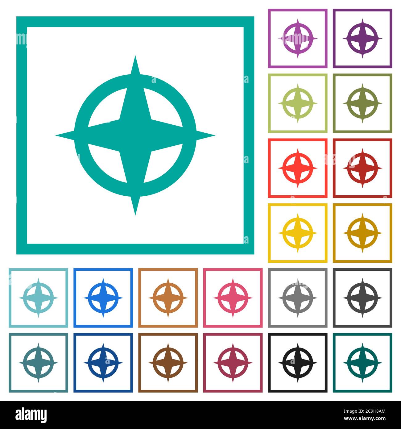 Quadrant geography Stock Vector Images - Alamy