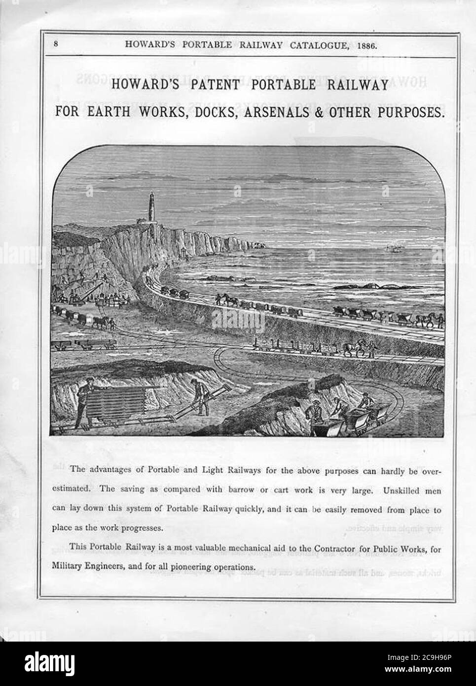 J&F Howard Catalogue 1887 010 Stock Photo - Alamy