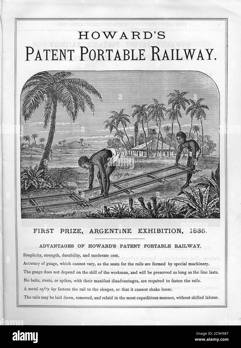 J&F Howard Catalogue 1887 005 Stock Photo - Alamy