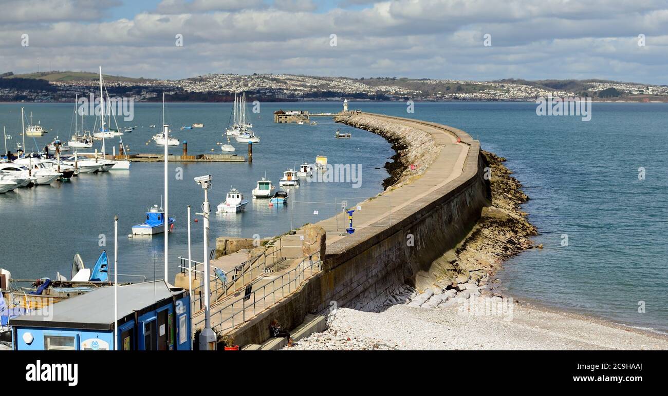 Brixham harbour light house hi-res stock photography and images - Alamy
