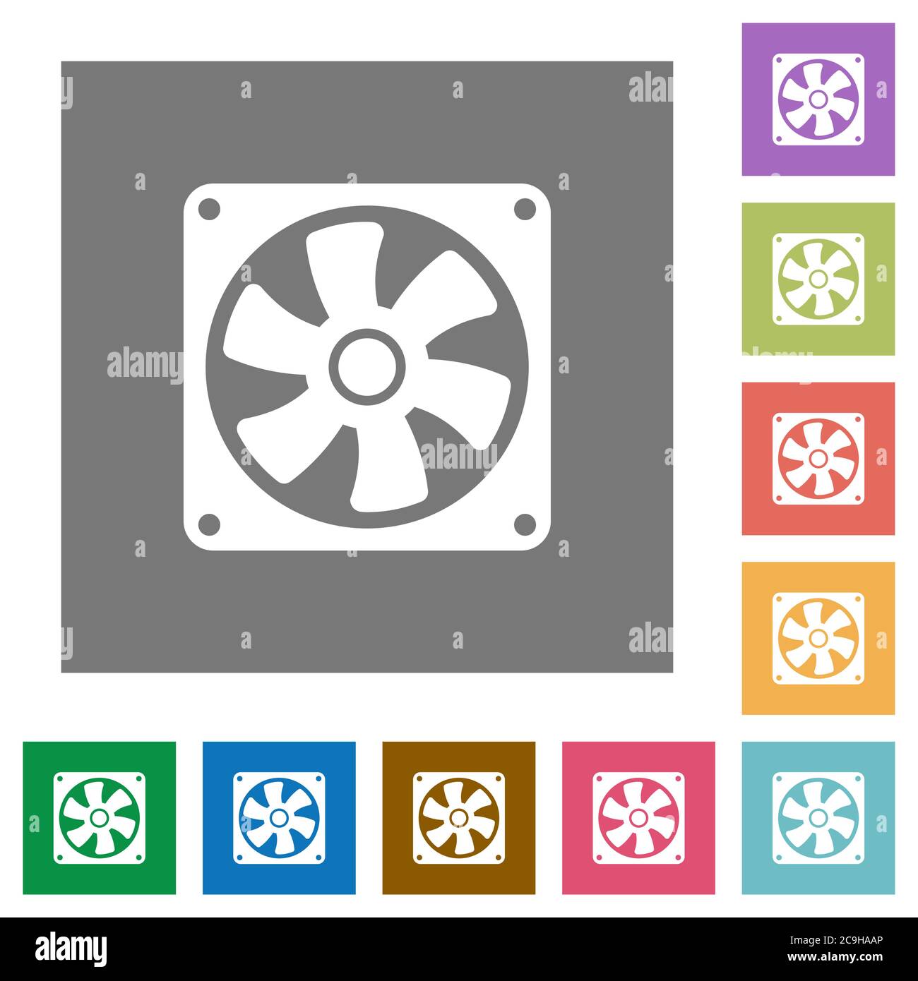 Fan mustard Stock Vector Images - Alamy