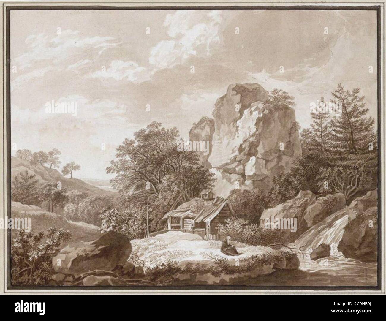 J. W. Bause - Eremit Stock Photo - Alamy