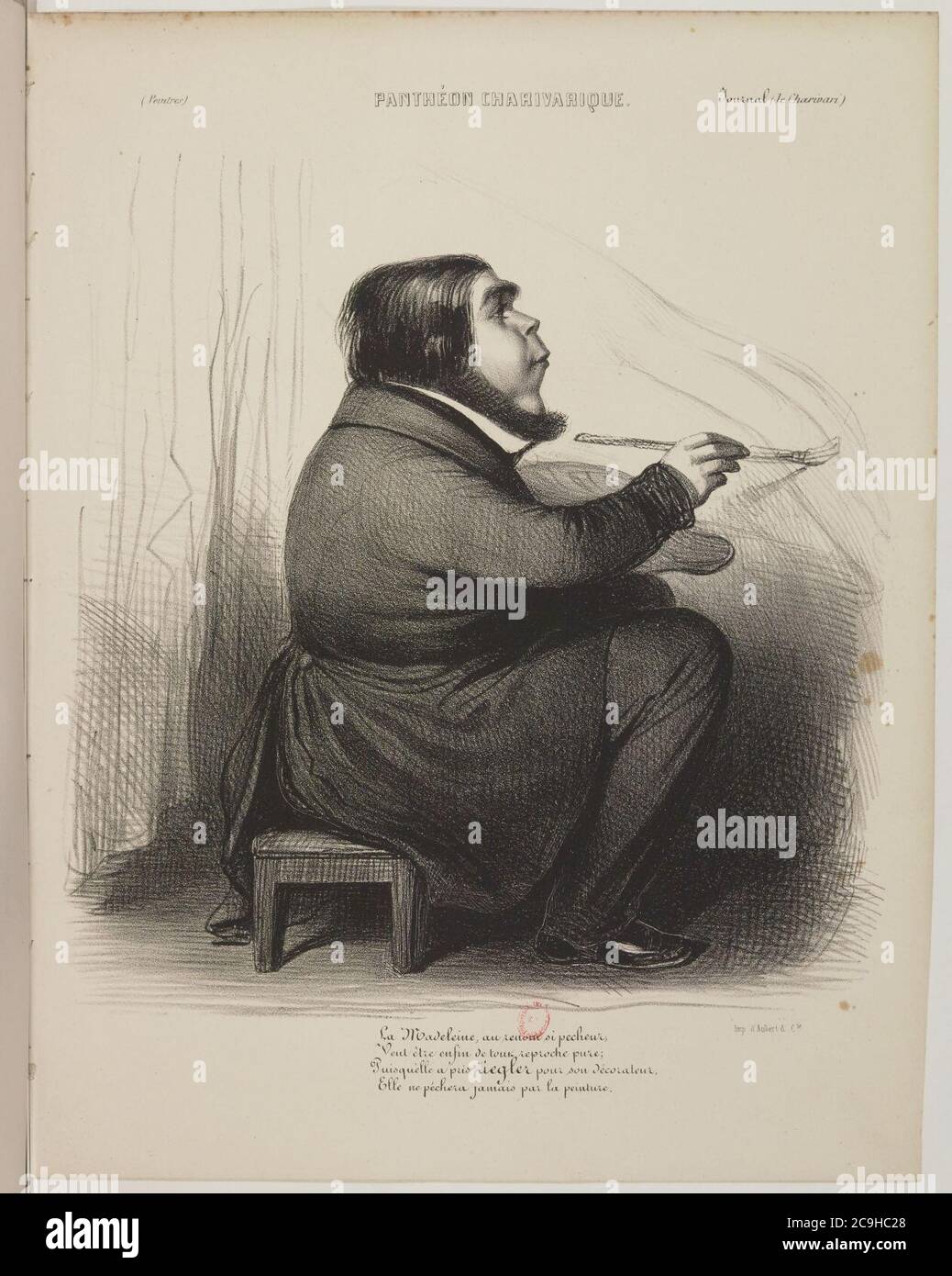 J.C. Ziegler- Panthéon charivarique Stock Photo - Alamy