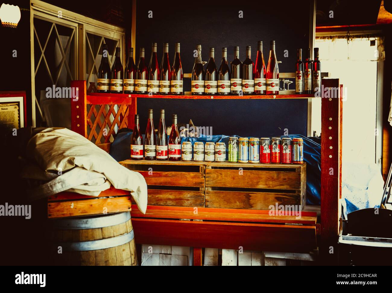 Rural life - village, stuff, and transport Stock Photo - Alamy