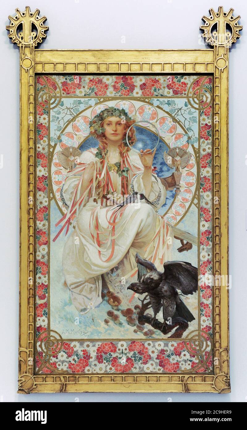 Alfons maria mucha hi-res stock photography and images - Alamy