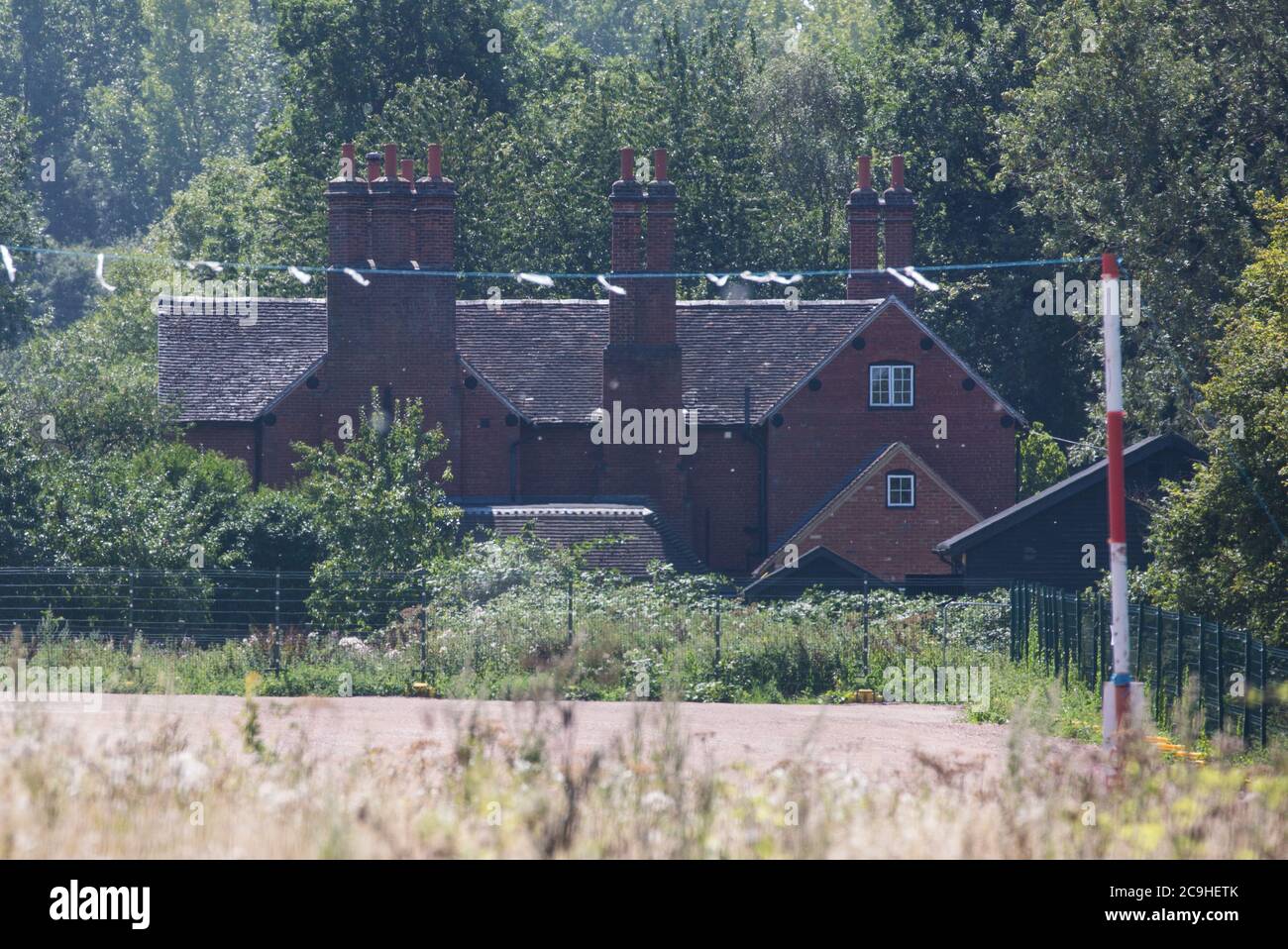 Harefield, UK. 31st July, 2020. The rear of Dews Farm on the day on ...