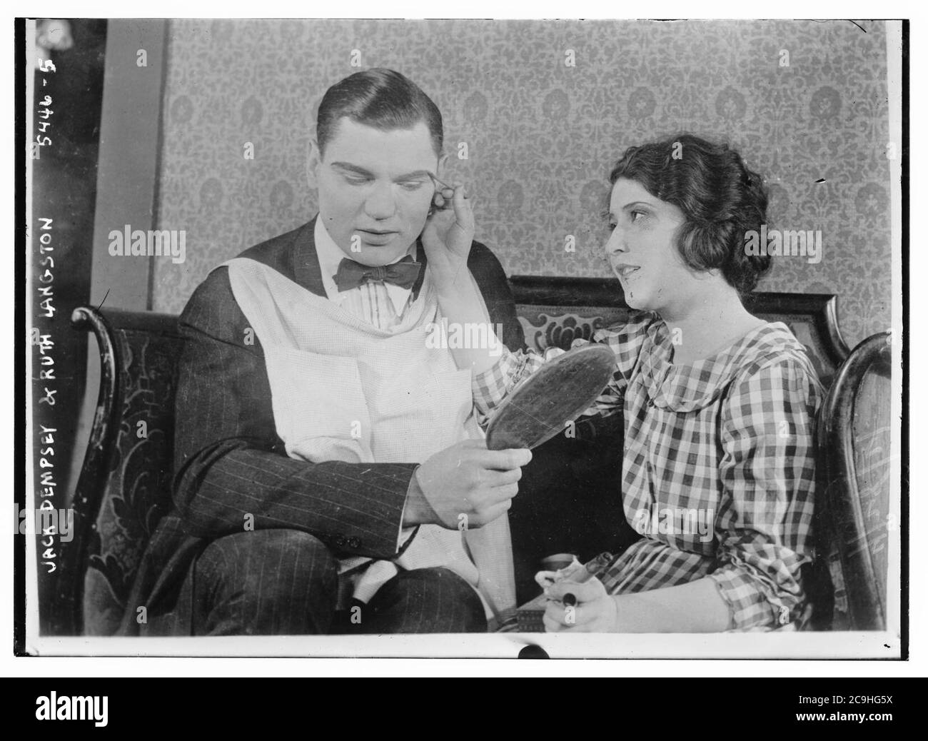 Jack Dempsey & Ruth Langston Stock Photo - Alamy