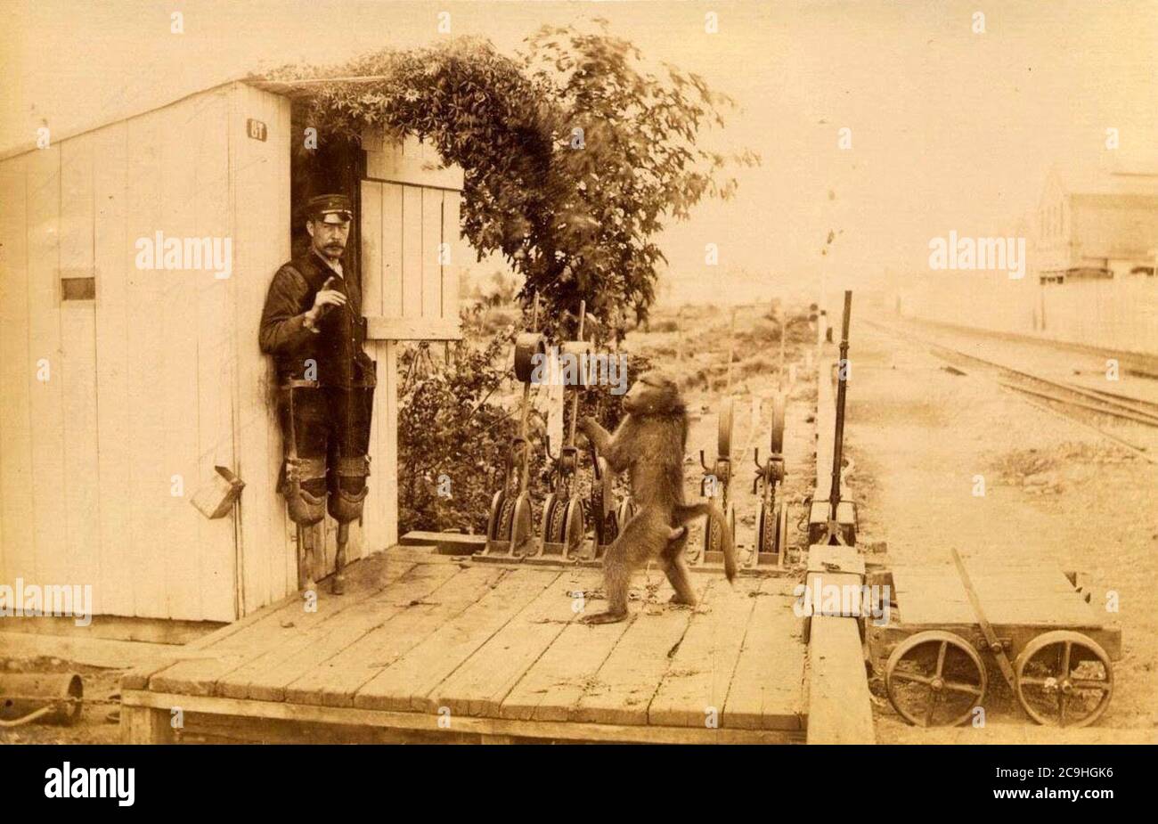 Historical signalman hi-res stock photography and images - Alamy