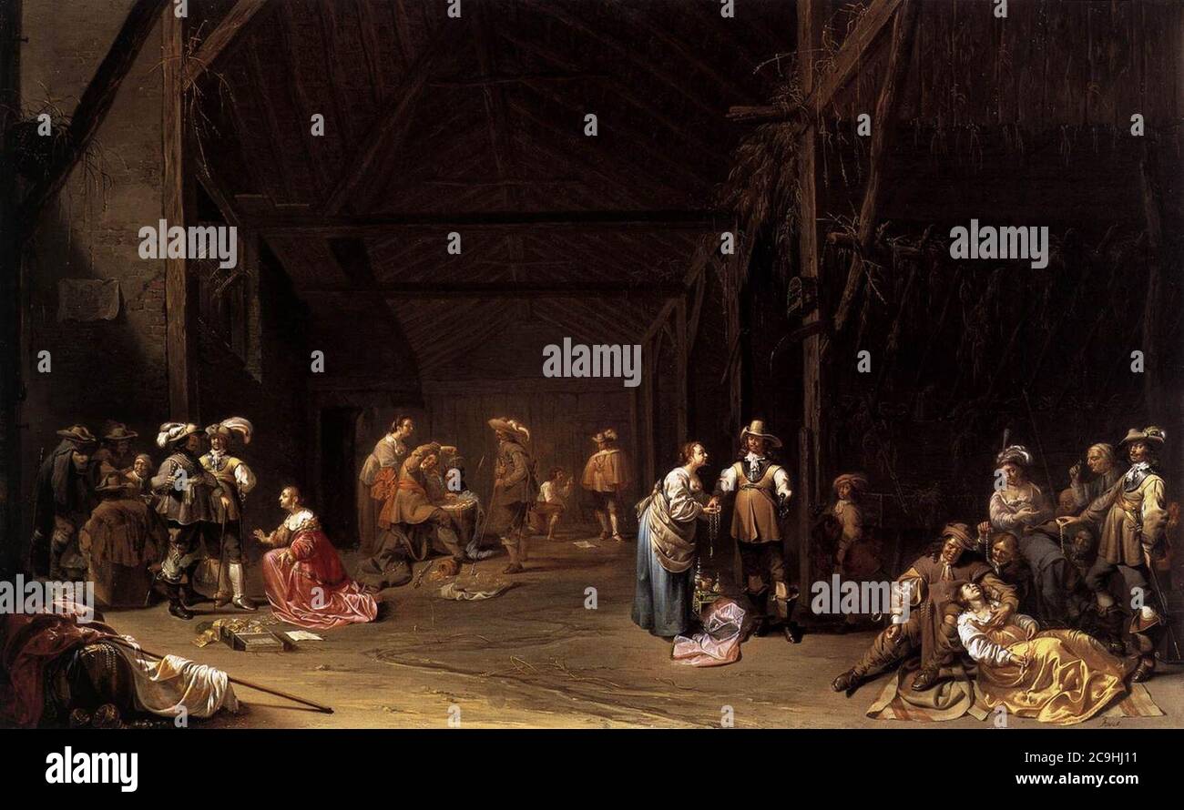 Jacob Duck - Dividing the Spoils Stock Photo - Alamy