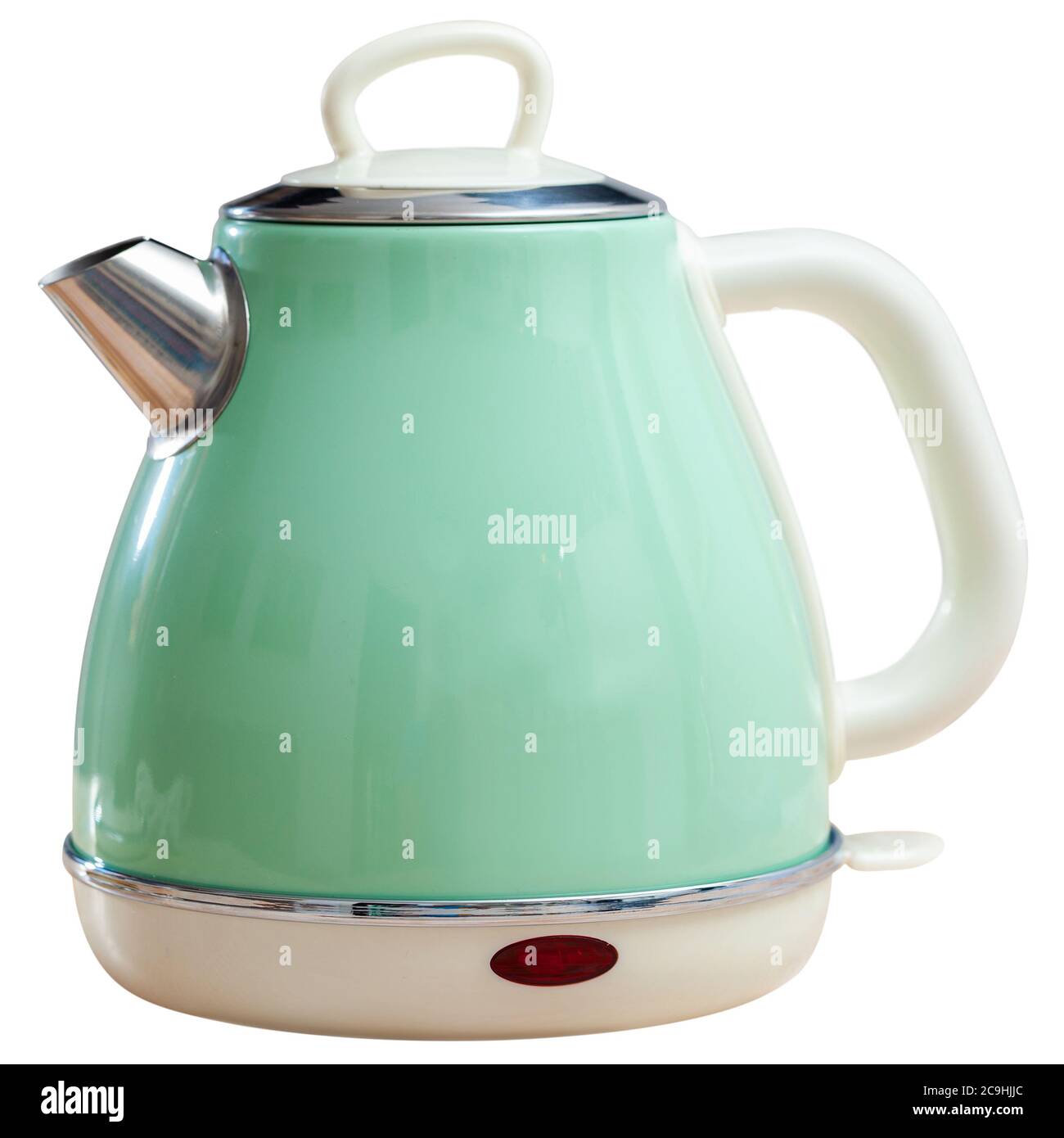 New teapot. Isolated over white background, nobody Stock Photo - Alamy