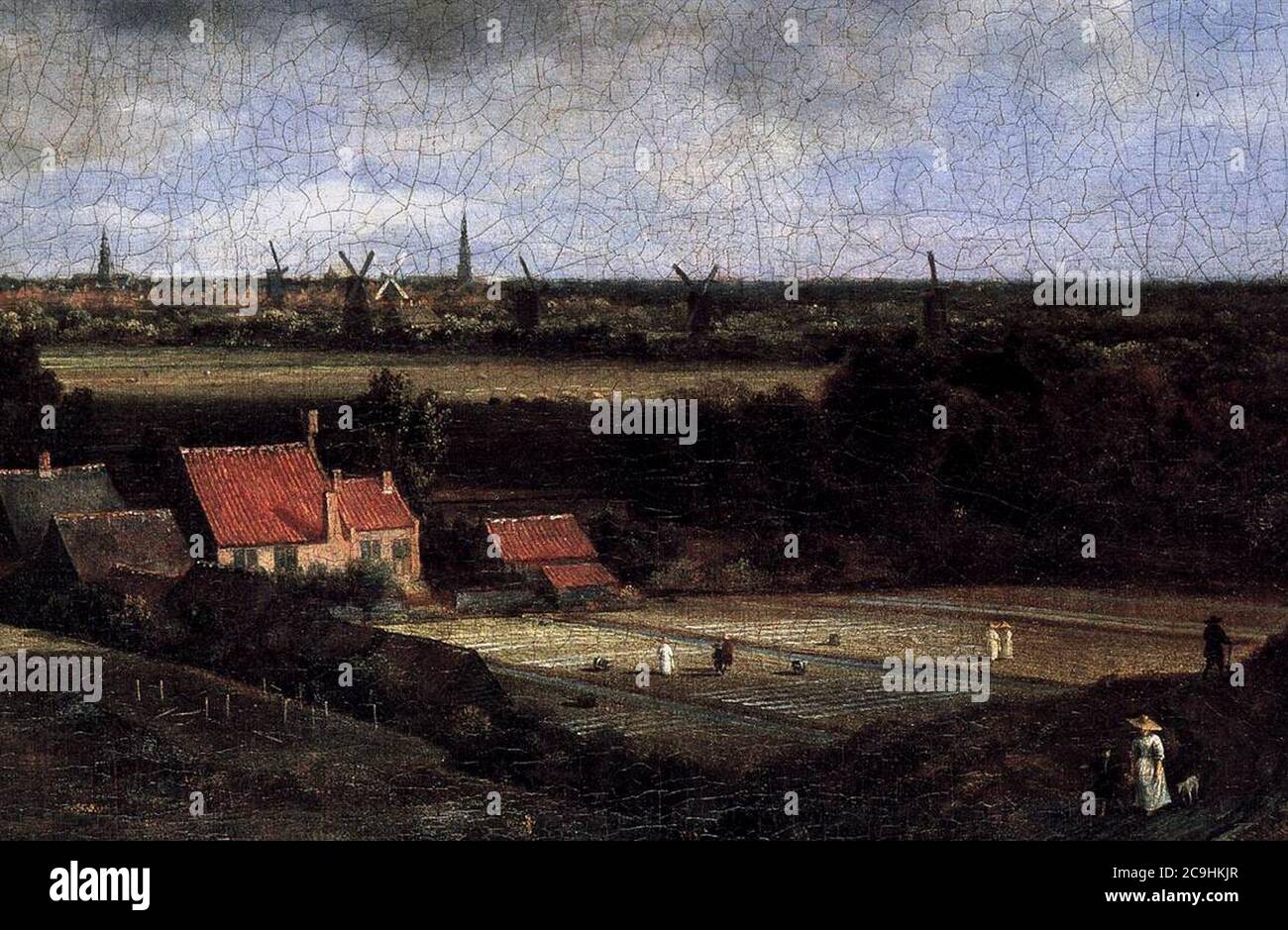 Jacob van ruisdael, view of haarlem hi-res stock photography and images ...