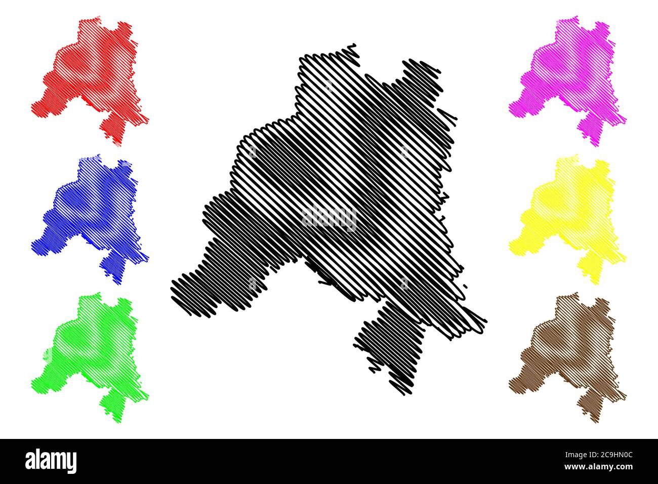 Clervaux canton (Grand Duchy of Luxembourg, Administrative divisions ...