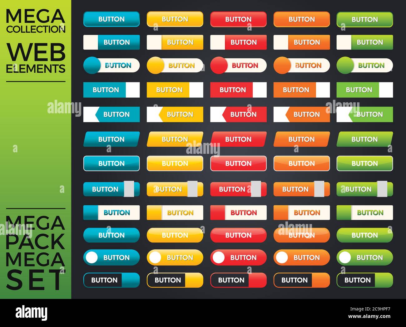 Infographic Collection Banners Vector Design Stock Vector Image & Art ...