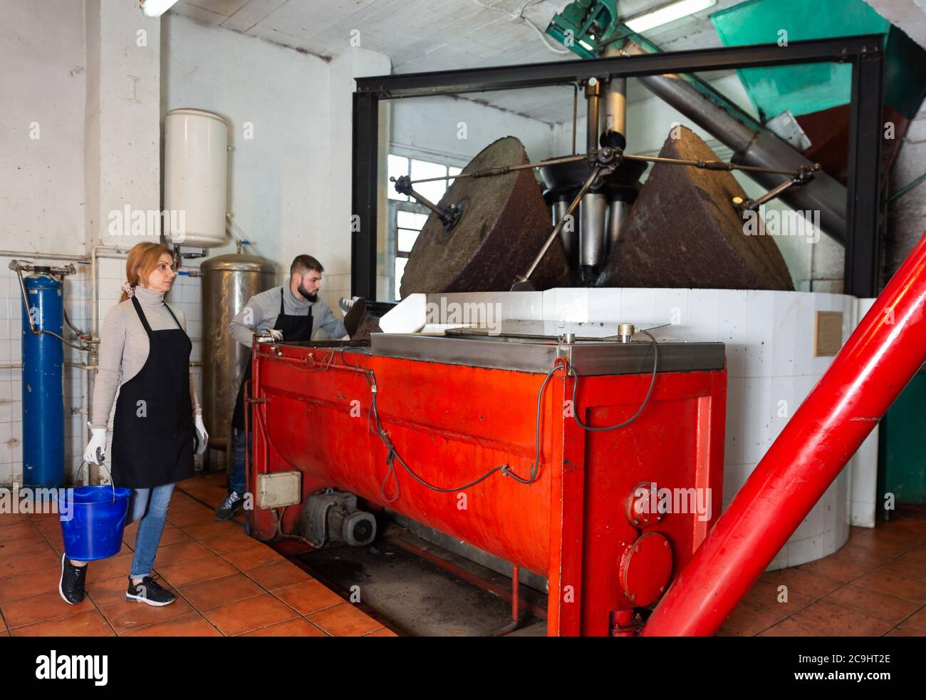 Traditional oil grinder hi-res stock photography and images - Alamy
