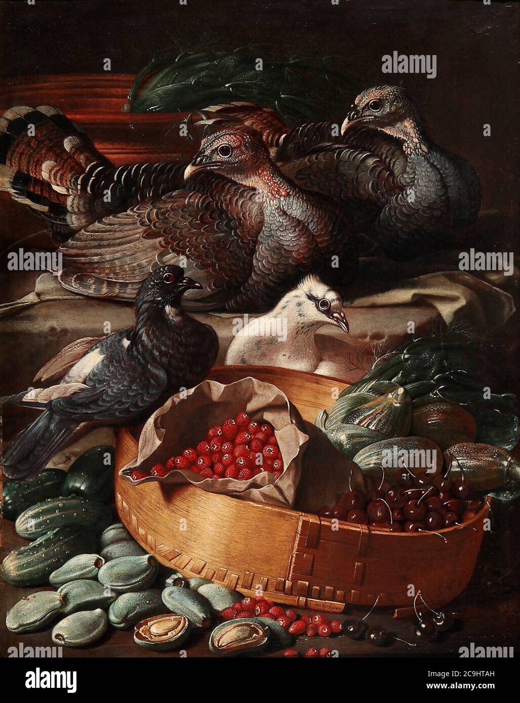 Jacob van still life with fruit hi-res stock photography and images - Alamy