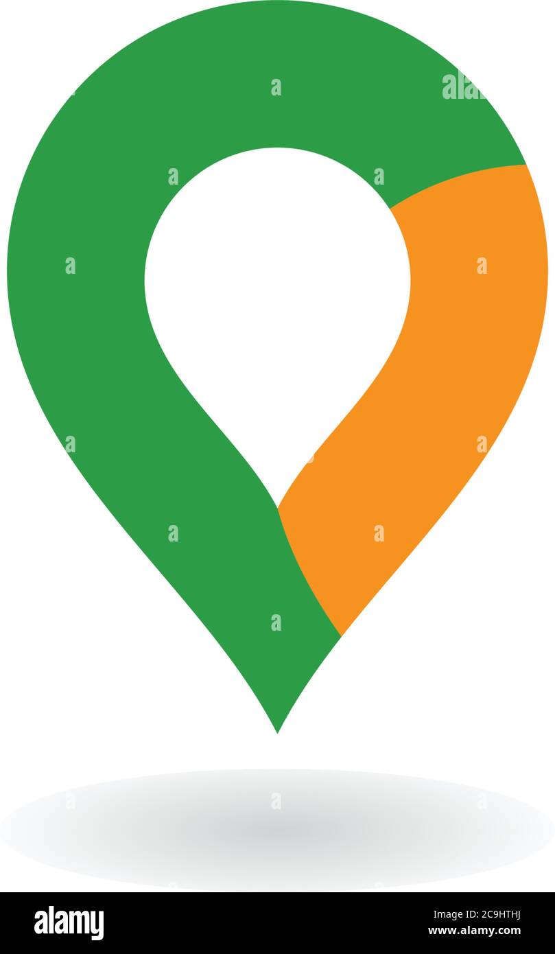 Location point Logo vector template Stock Vector Image & Art - Alamy