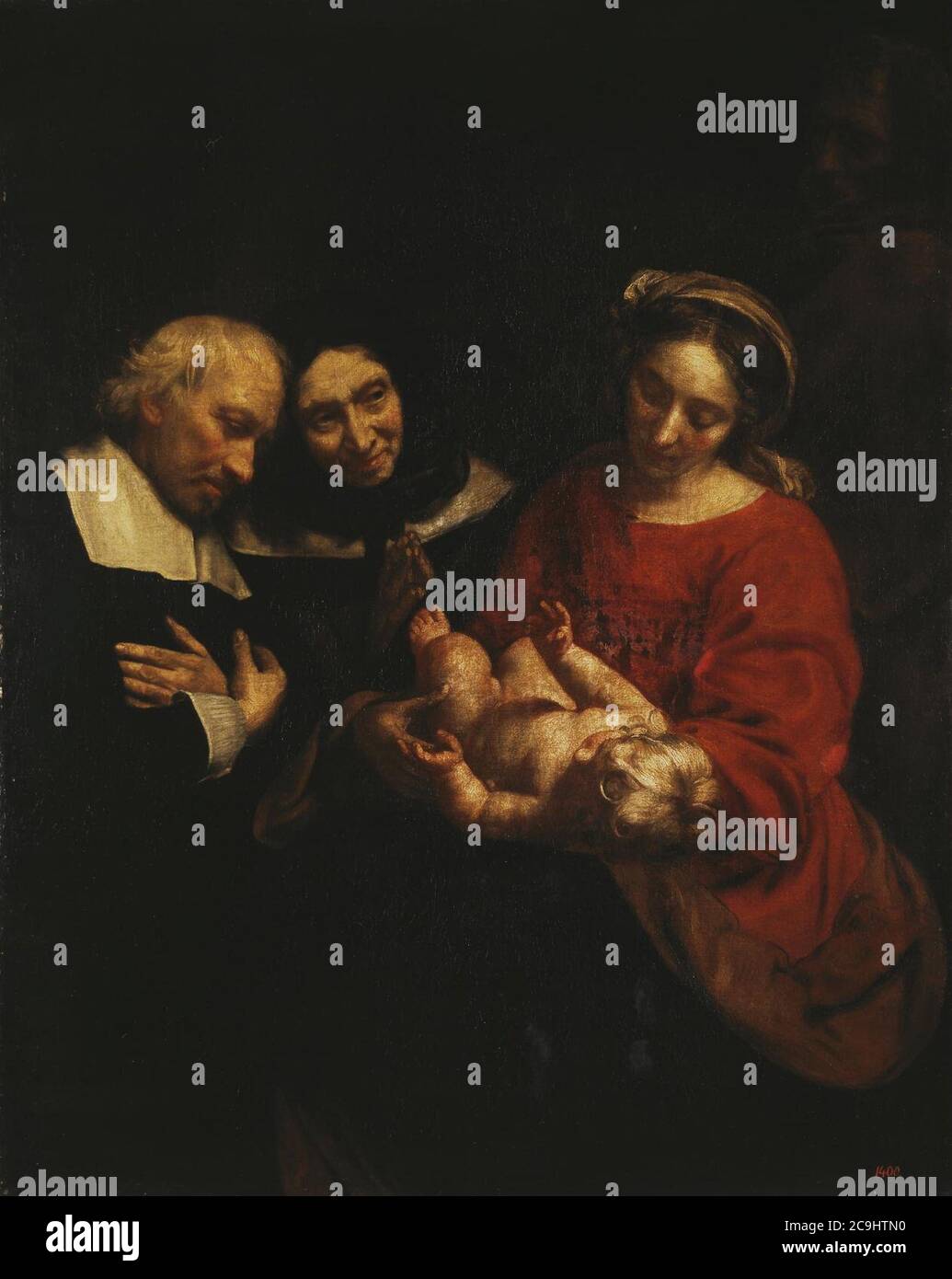 The holy family and donors hi-res stock photography and images - Alamy