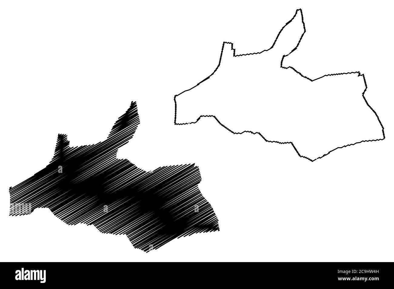 Al Ain City (United Arab Emirates, UAE, Emirate of Abu Dhabi) map ...