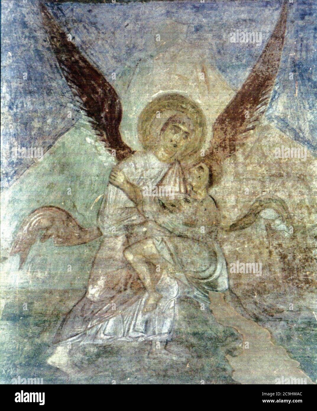 Jacob wrestling with the Archangel Stock Photo - Alamy