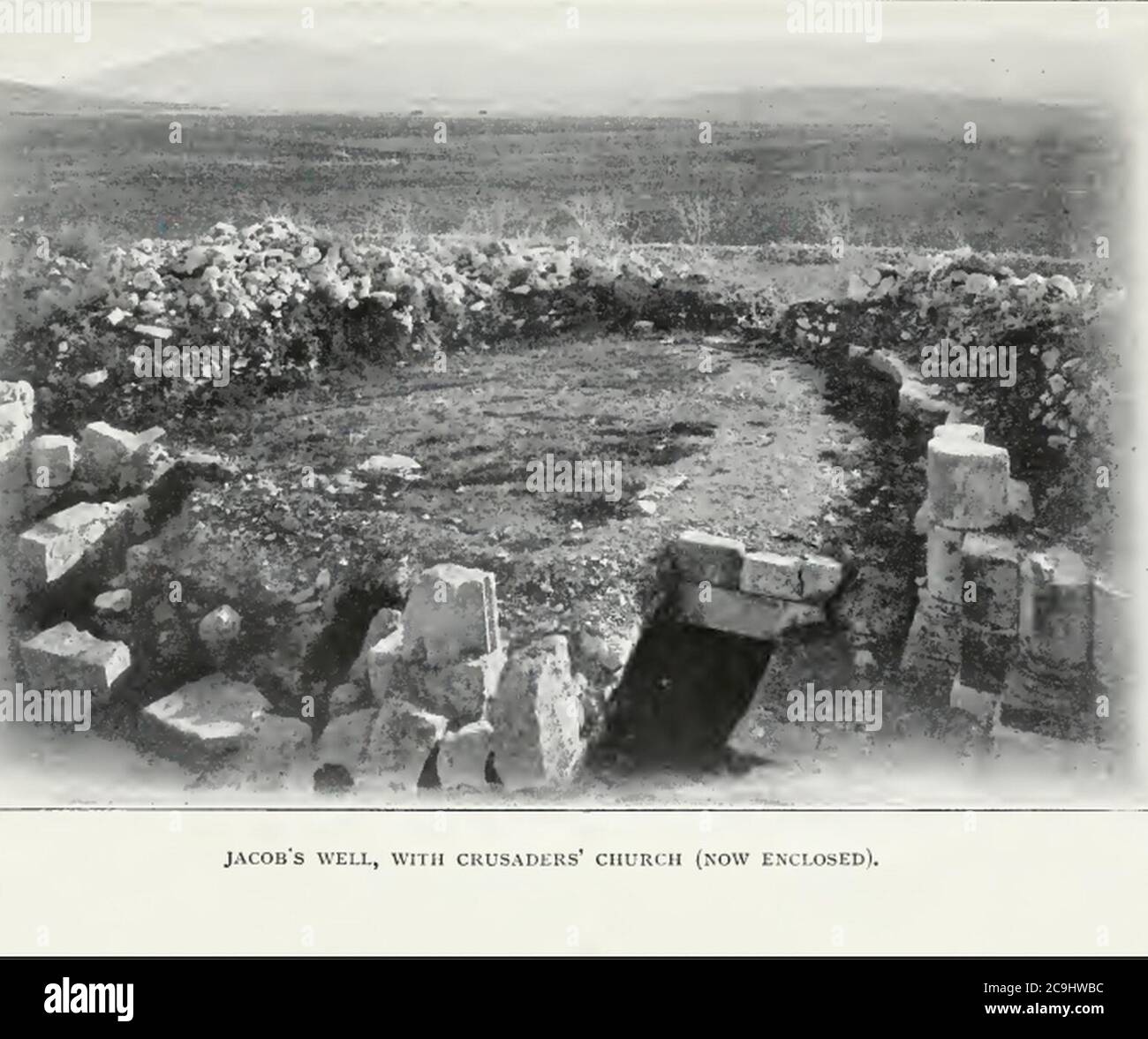 Jacob's Well nablus 1903 Stock Photo - Alamy