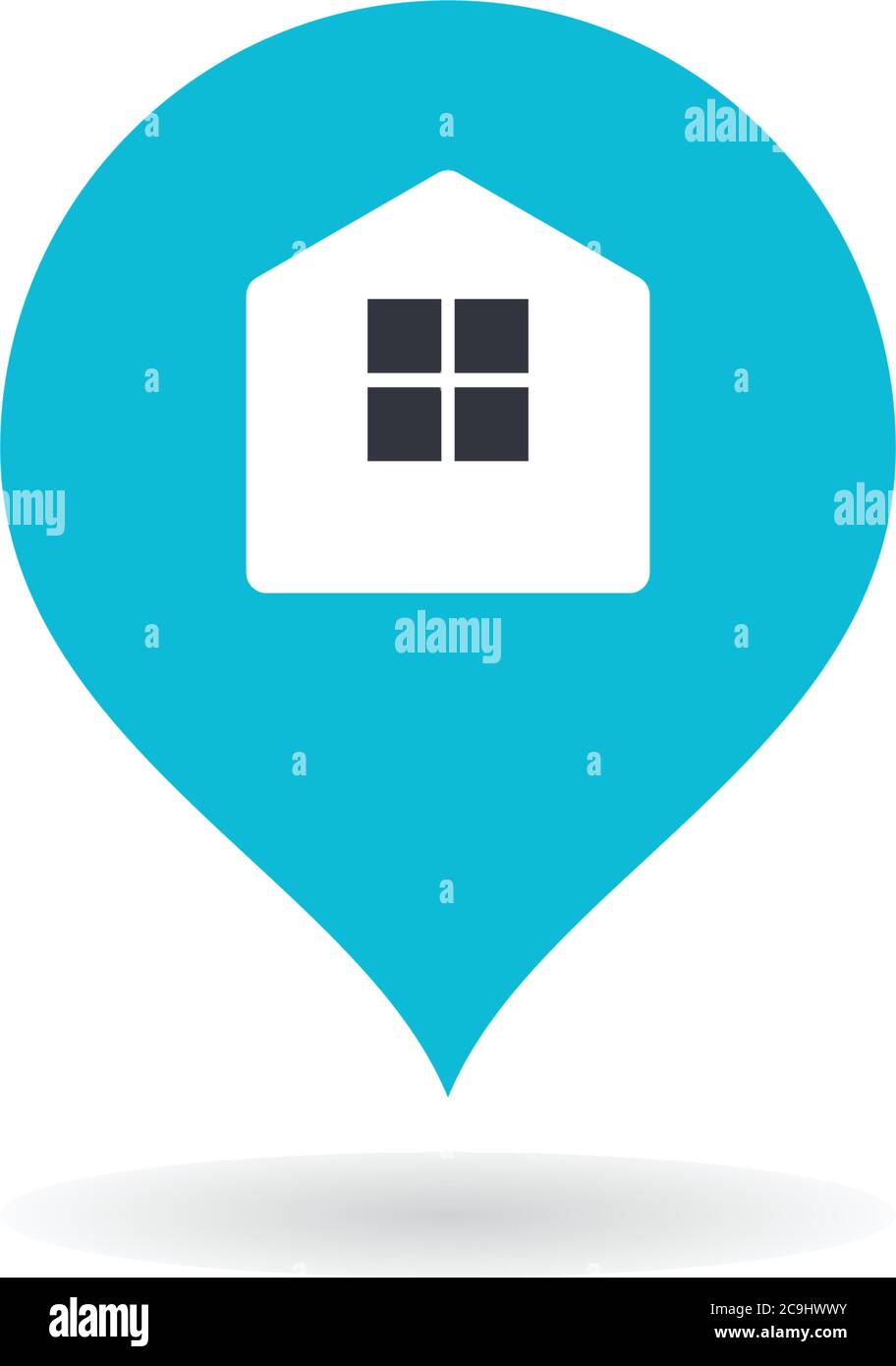 Location point Logo vector template Stock Vector Image & Art - Alamy