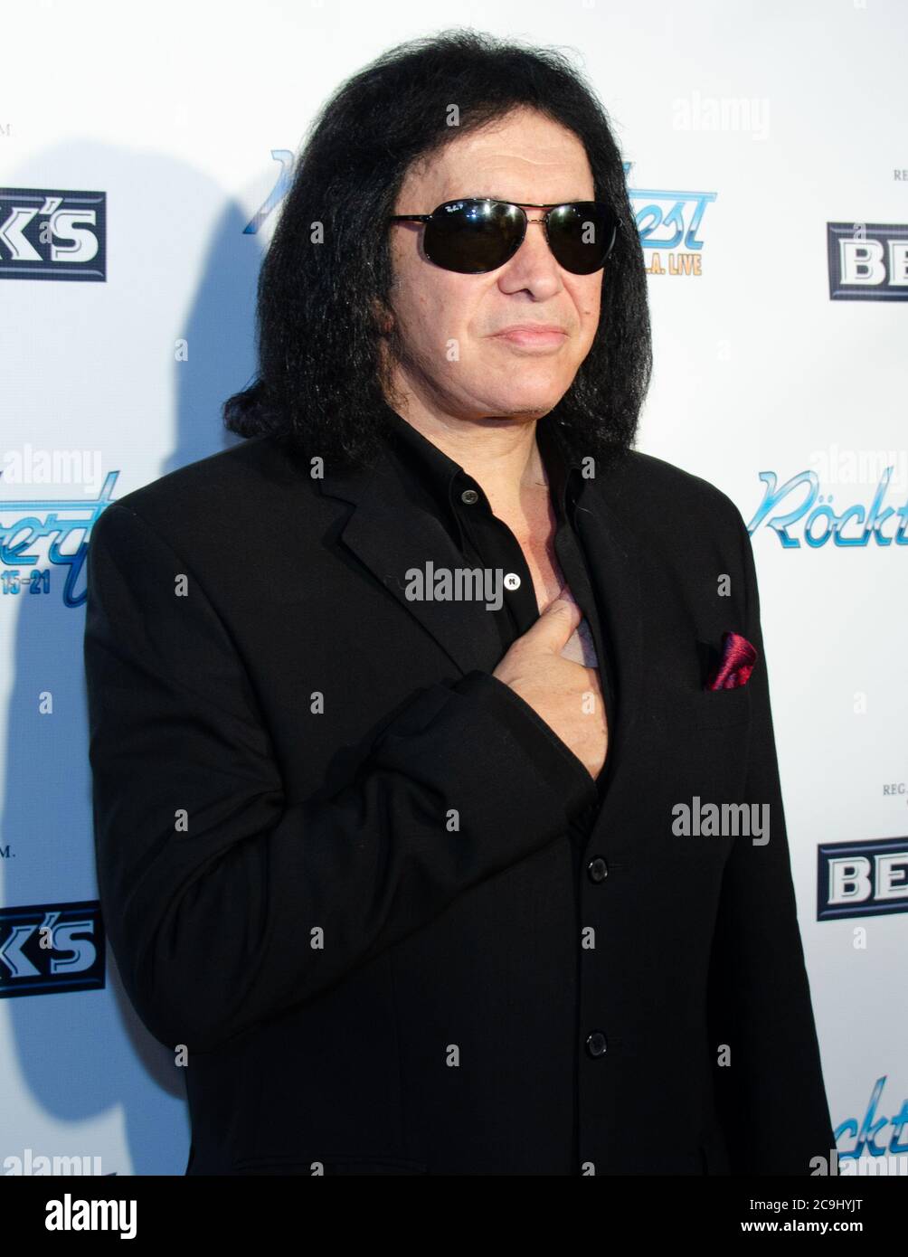 October 15, 2012, Los Angeles, California, USA: Gene Simmons attends ...