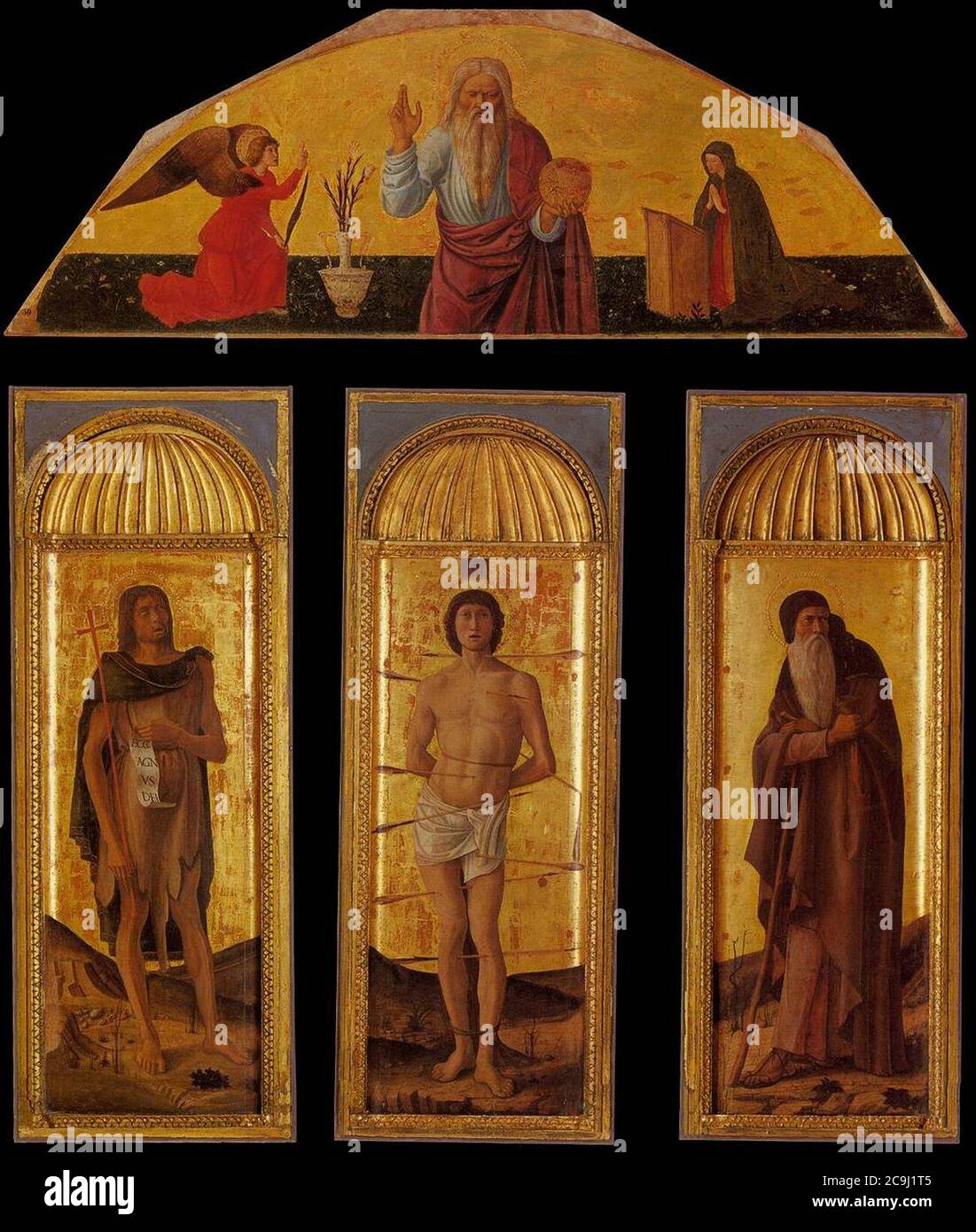Triptych of st sebastian hi-res stock photography and images - Alamy