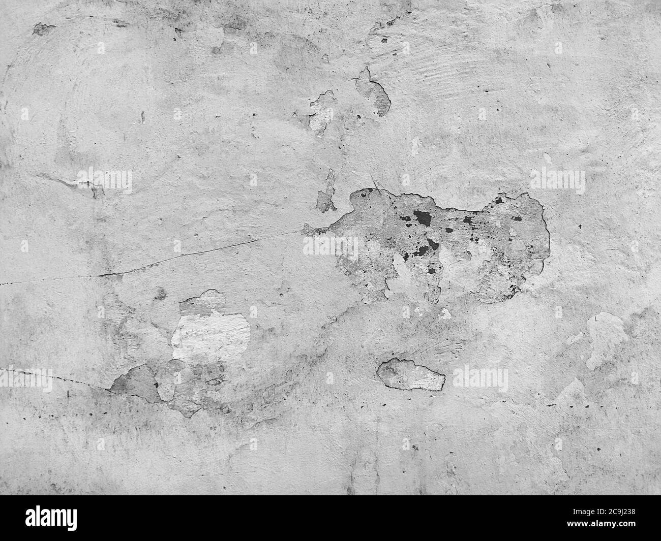 Grey Concrete Texture old wall background with peeling paint, scratches ...