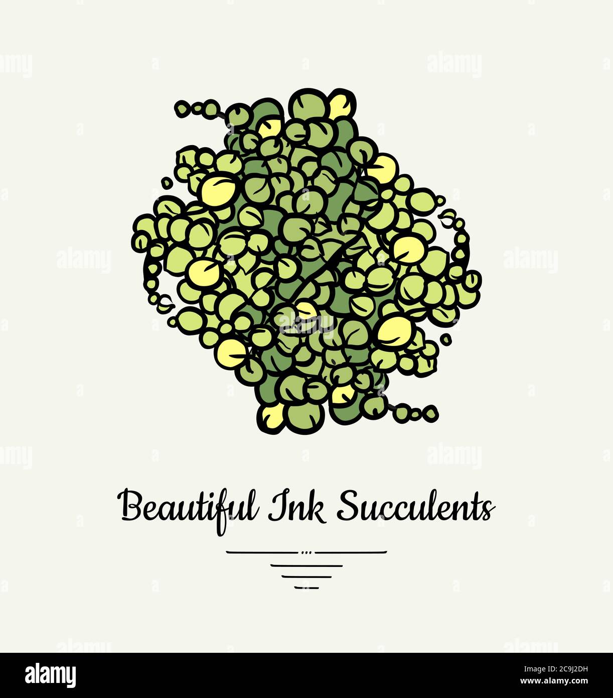 String Of Pearls Vector