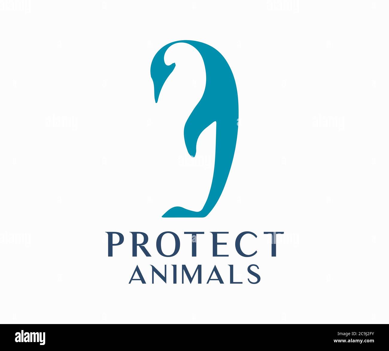 Protect, Look After Animal and Wild Life Vector Design Stock Vector ...