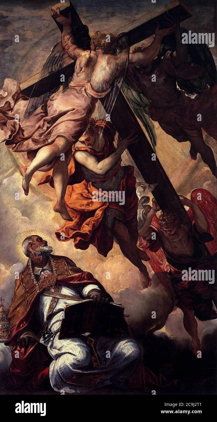 Jacopo Tintoretto - The Vision of St Peter Stock Photo - Alamy