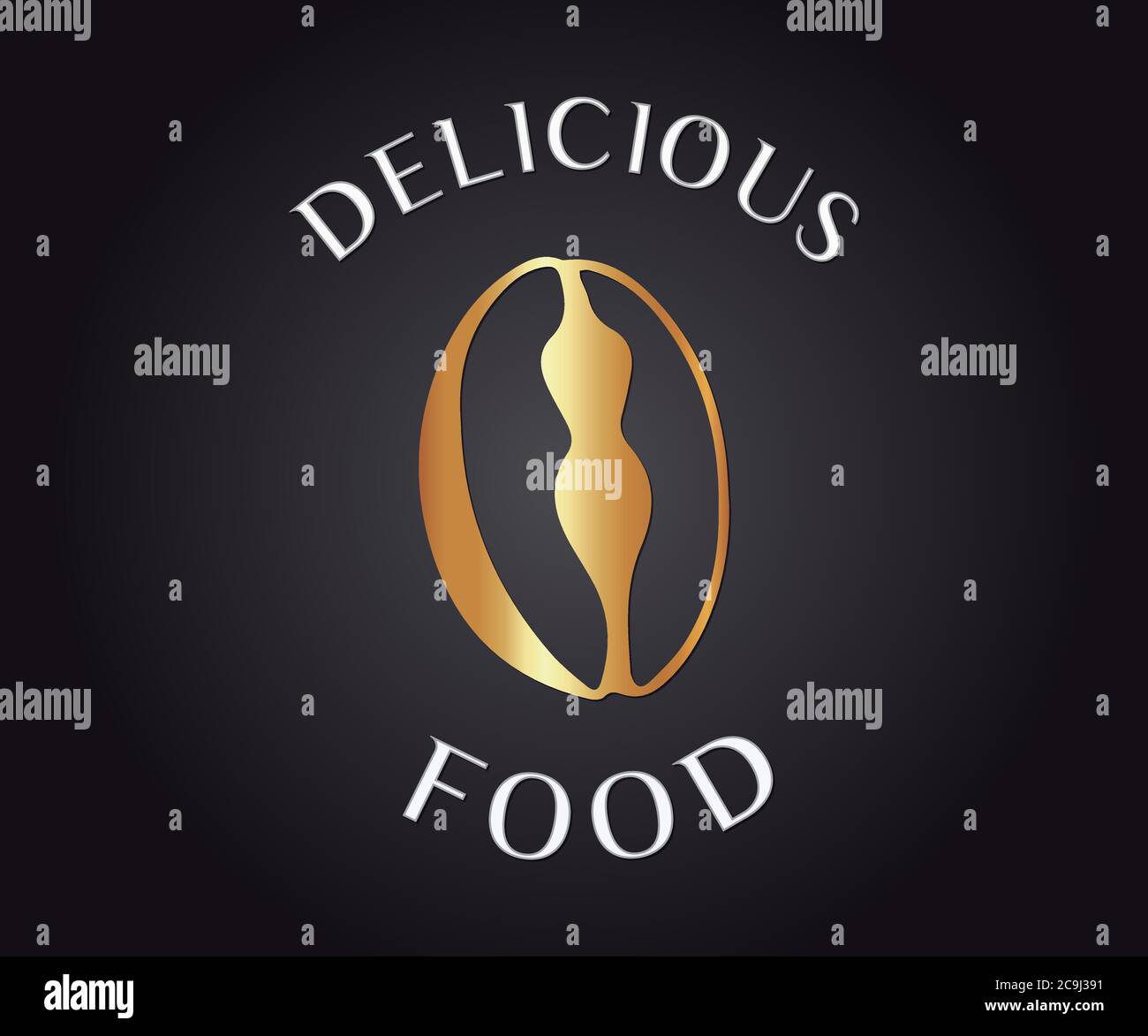 Food Logo and Icon Vector Design Stock Vector Image & Art - Alamy