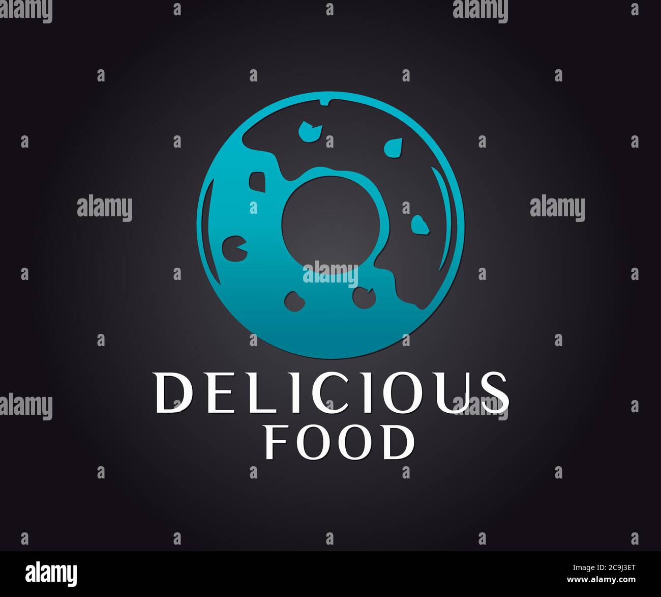 Food Logo and Icon Vector Design Stock Vector Image & Art - Alamy