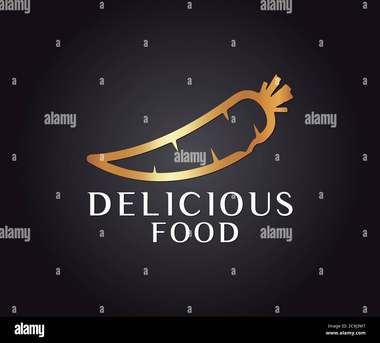 Food Logo and Icon Vector Design Stock Vector Image & Art - Alamy