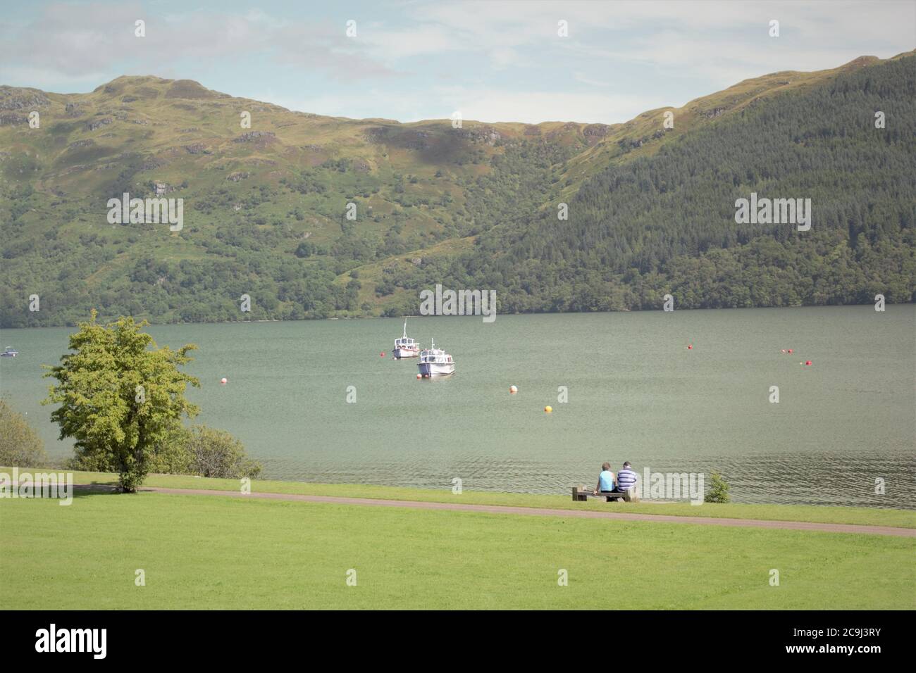 Cruise Boats on Loch Lomond in Scotland, UK Stock Photo - Alamy