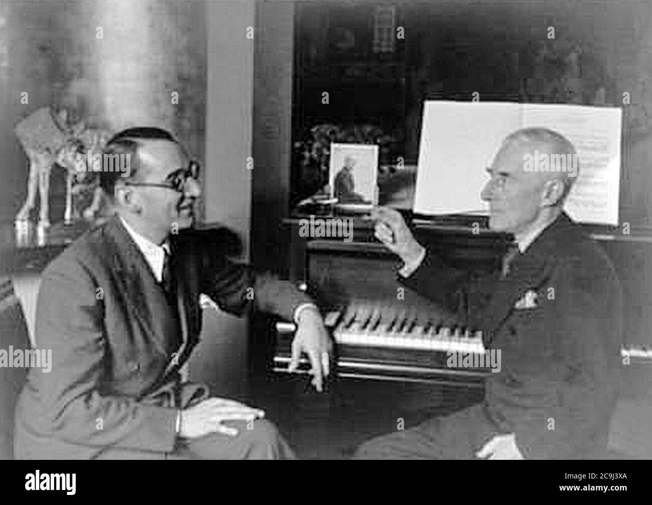 Jacques Février & Maurice Ravel 1937 Stock Photo - Alamy