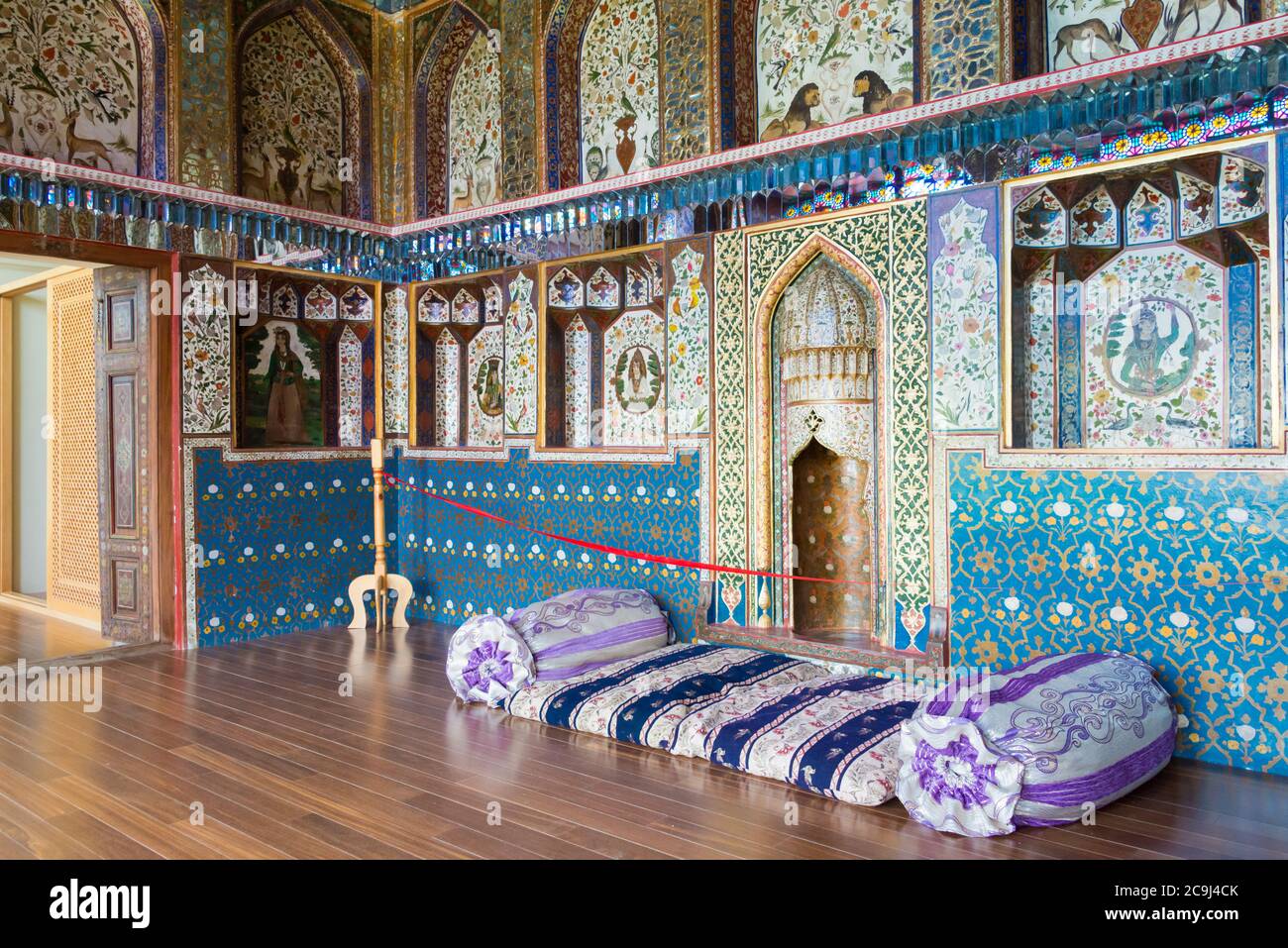 Sheki, Azerbaijan - Winter Palace. a famous historic site on the Silk ...