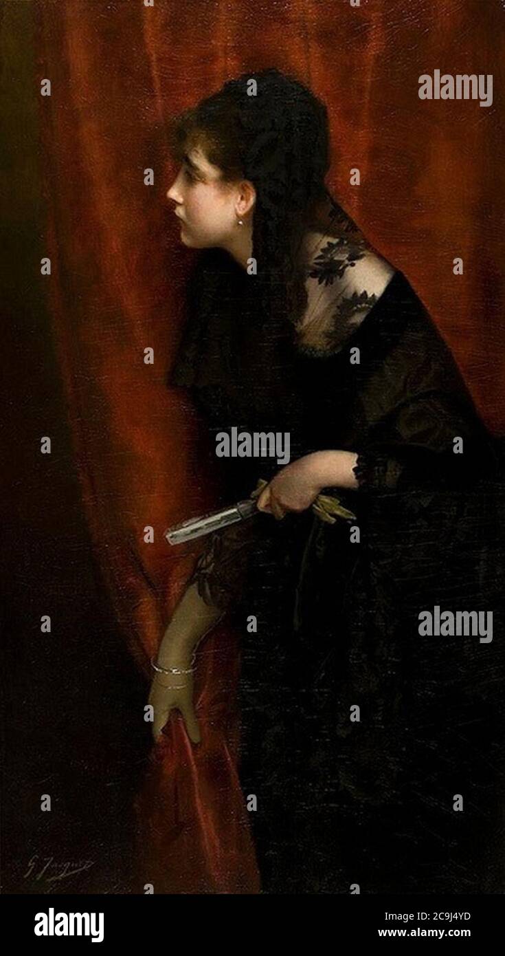 Jacquet Opera girl Stock Photo - Alamy