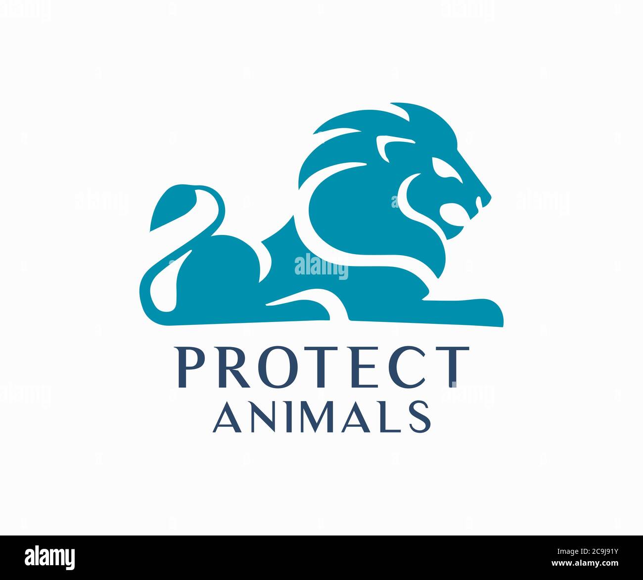 Protect, Look After Animal and Wild Life Vector Design Stock Vector ...