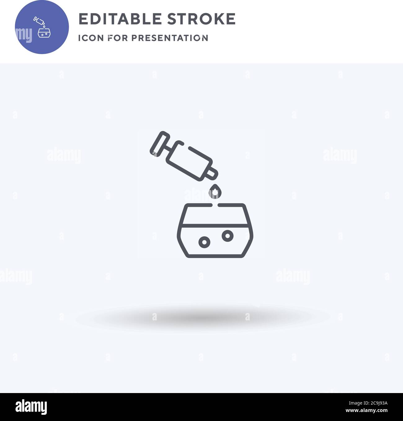 Gastronomy icon vector, filled flat sign, solid pictogram isolated on ...