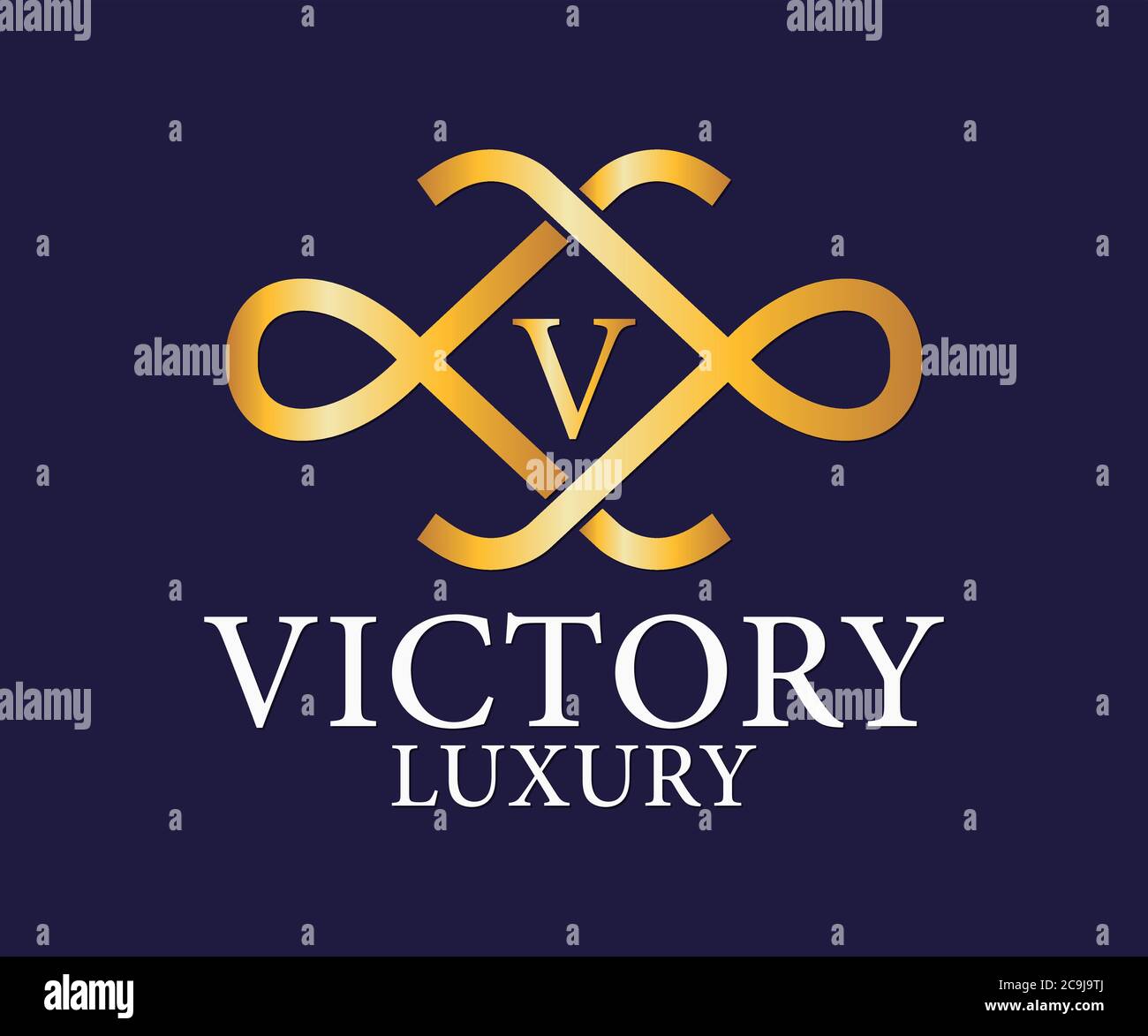 Luxury, Royal and Elegant Logo Vector Design Stock Vector Image & Art ...
